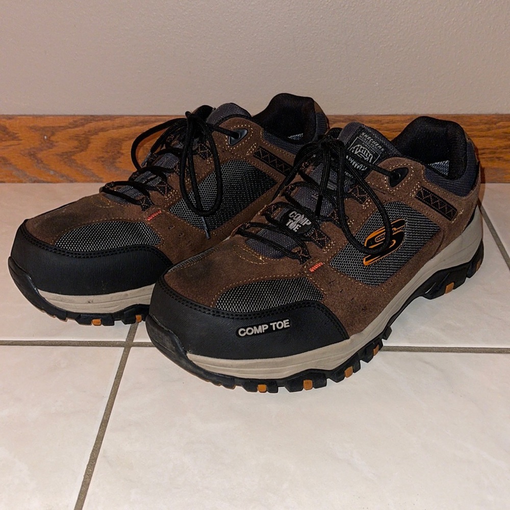 Skechers Workwear Men's Greetah Composite Toe Shoe - Gem